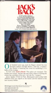 COLLECTING VHS: Jack’s Back (1988) | CHUD.com
